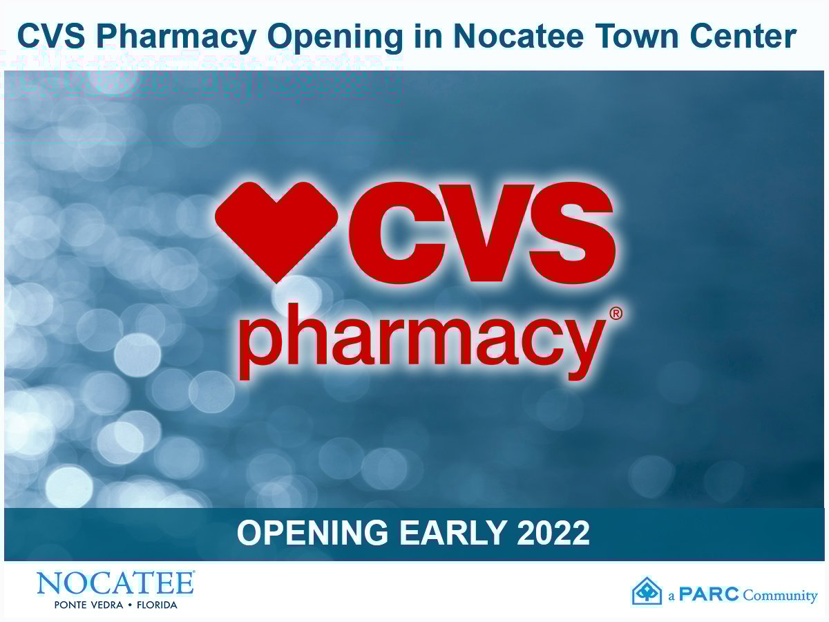 CVS Pharmacy Opening Early 2022 at Nocatee