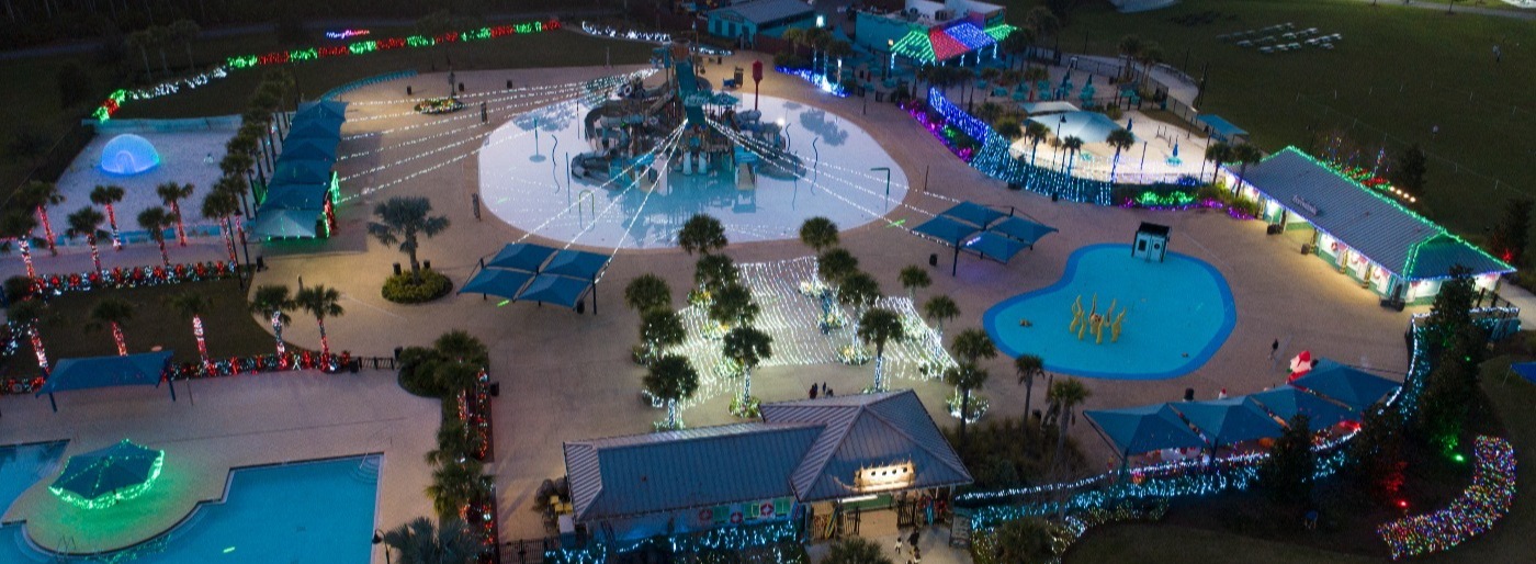 The Sparkle of Nocatee-A-Glow Lasts All Month at Spray Waterpark