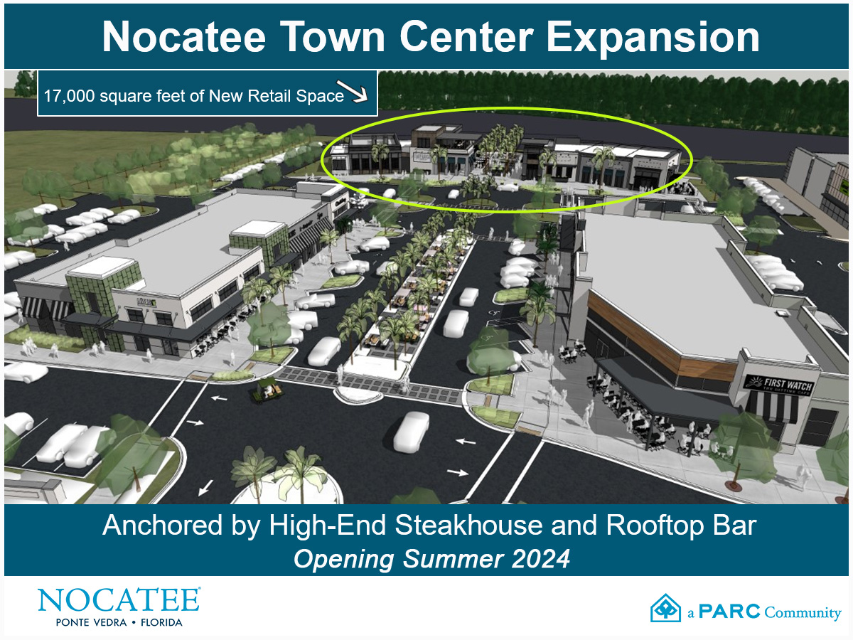 Nocatee Town Center Expansion Includes Steakhouse and Rooftop Bar