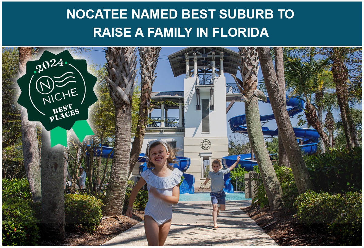 Nocatee Named 'Best Suburb to Raise a Family in Florida' in 2024